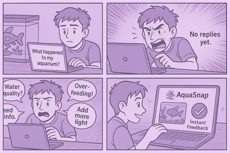 AquaSnap - AI-Powered Aquarium Analysis & Species Identification